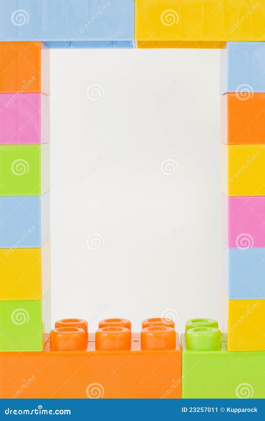 Frame of the toy blocks stock image. Image of frame, parts - 23257011