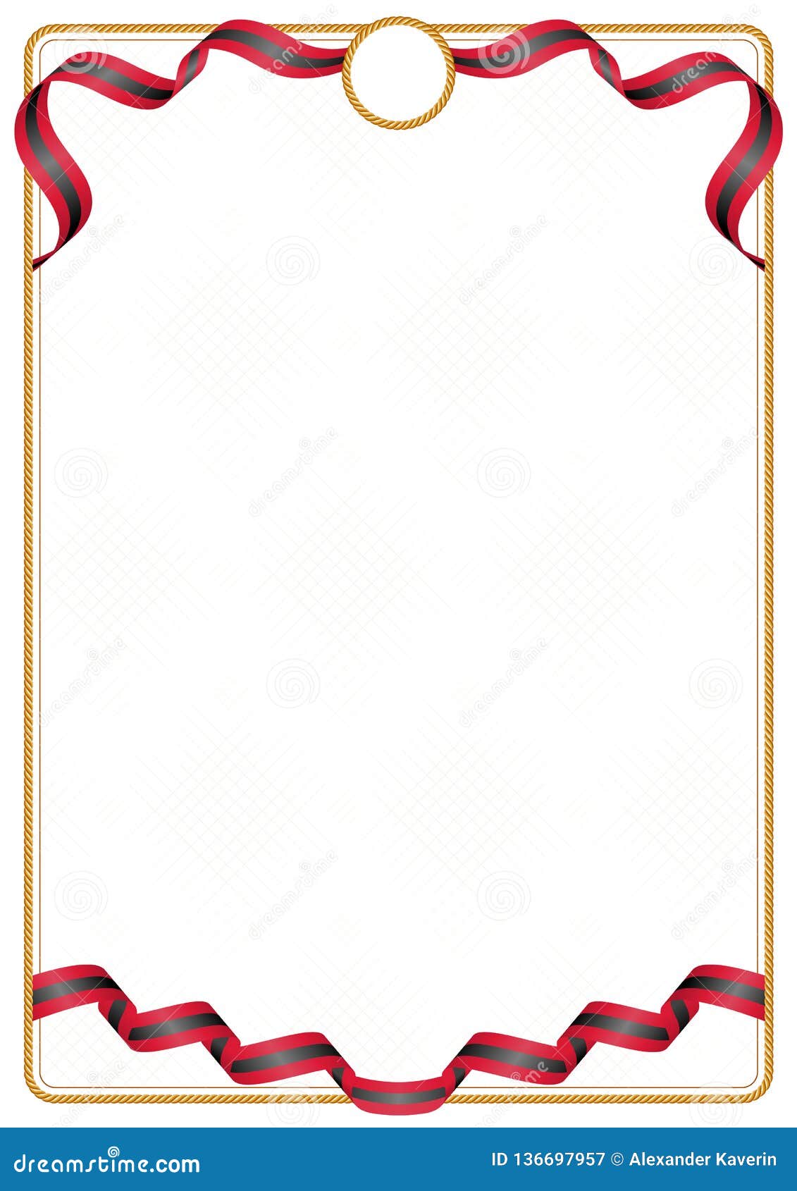 Frame Of Trinidad And Tobago Stock Vector Illustration Of Salon