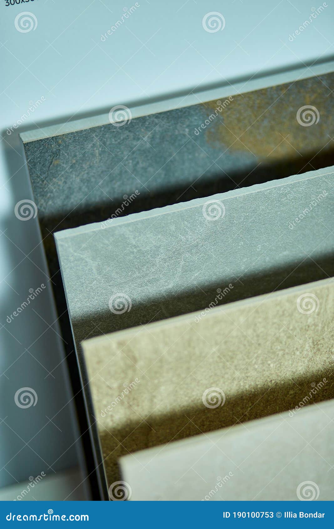 Frame of Various Decorative Tiles Samples. Colorful Samples of a Stone ...