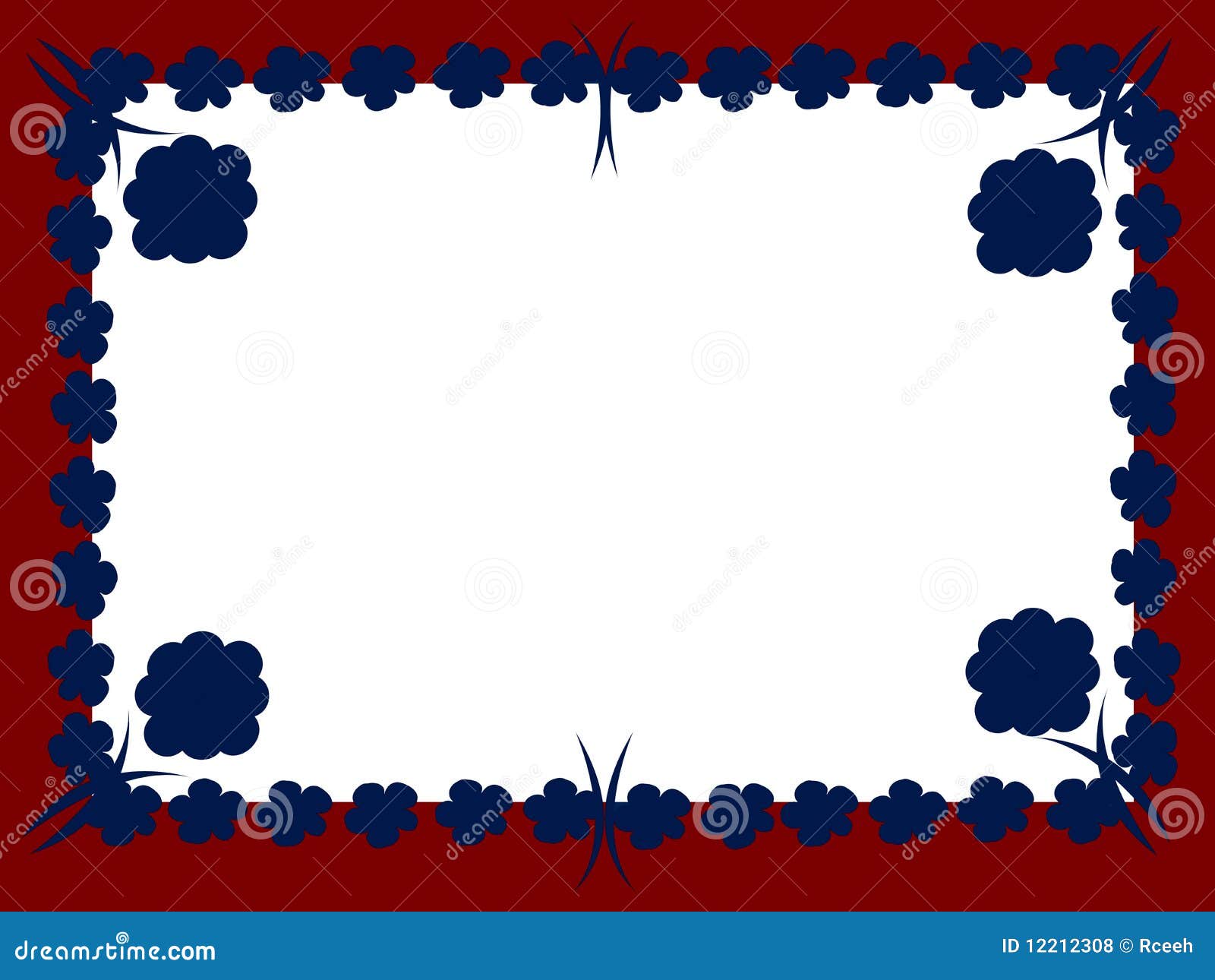 Frame voor steekproef tex stock illustratie. Illustration of decor ...