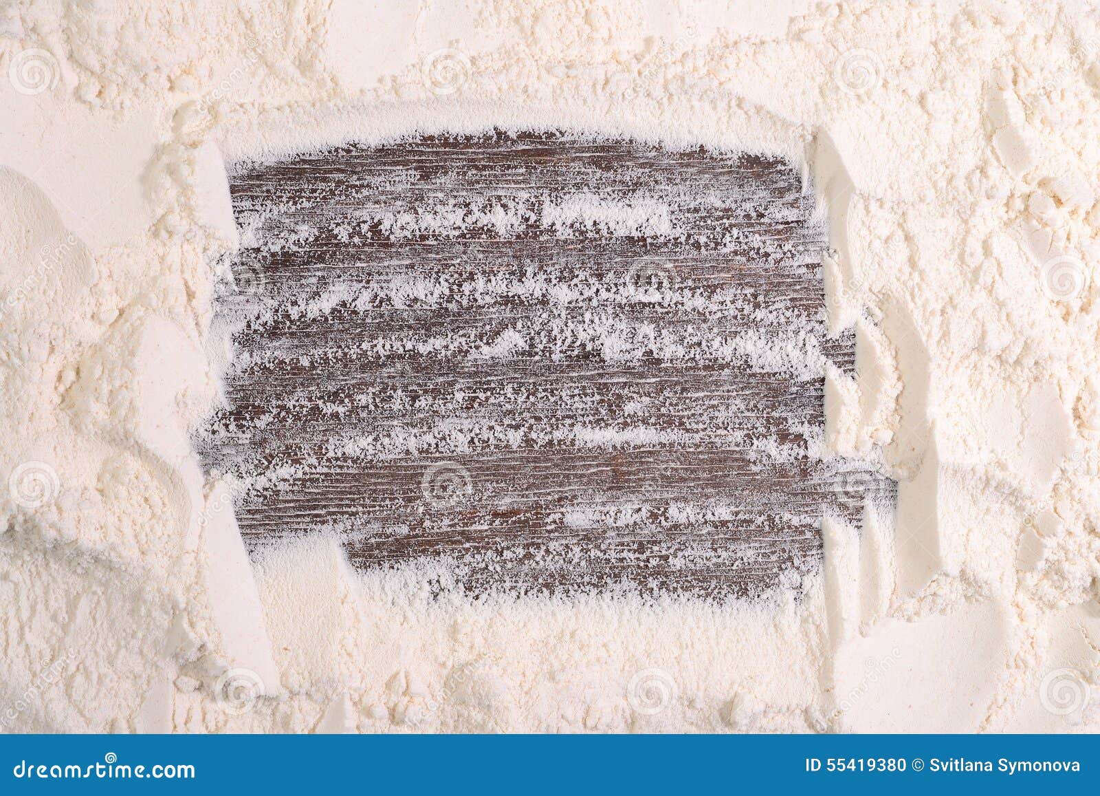 Frame of white flour stock photo. Image of frame, ingredient - 55419380