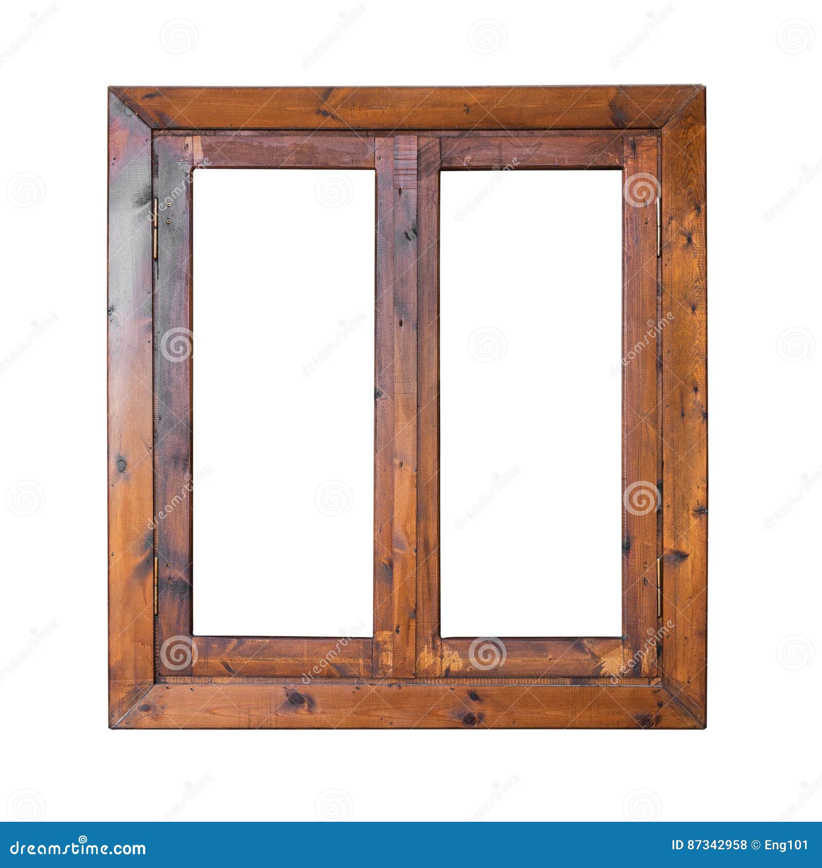 Frame of a Wooden Window Exterior Side Stock Photo - Image of house ...