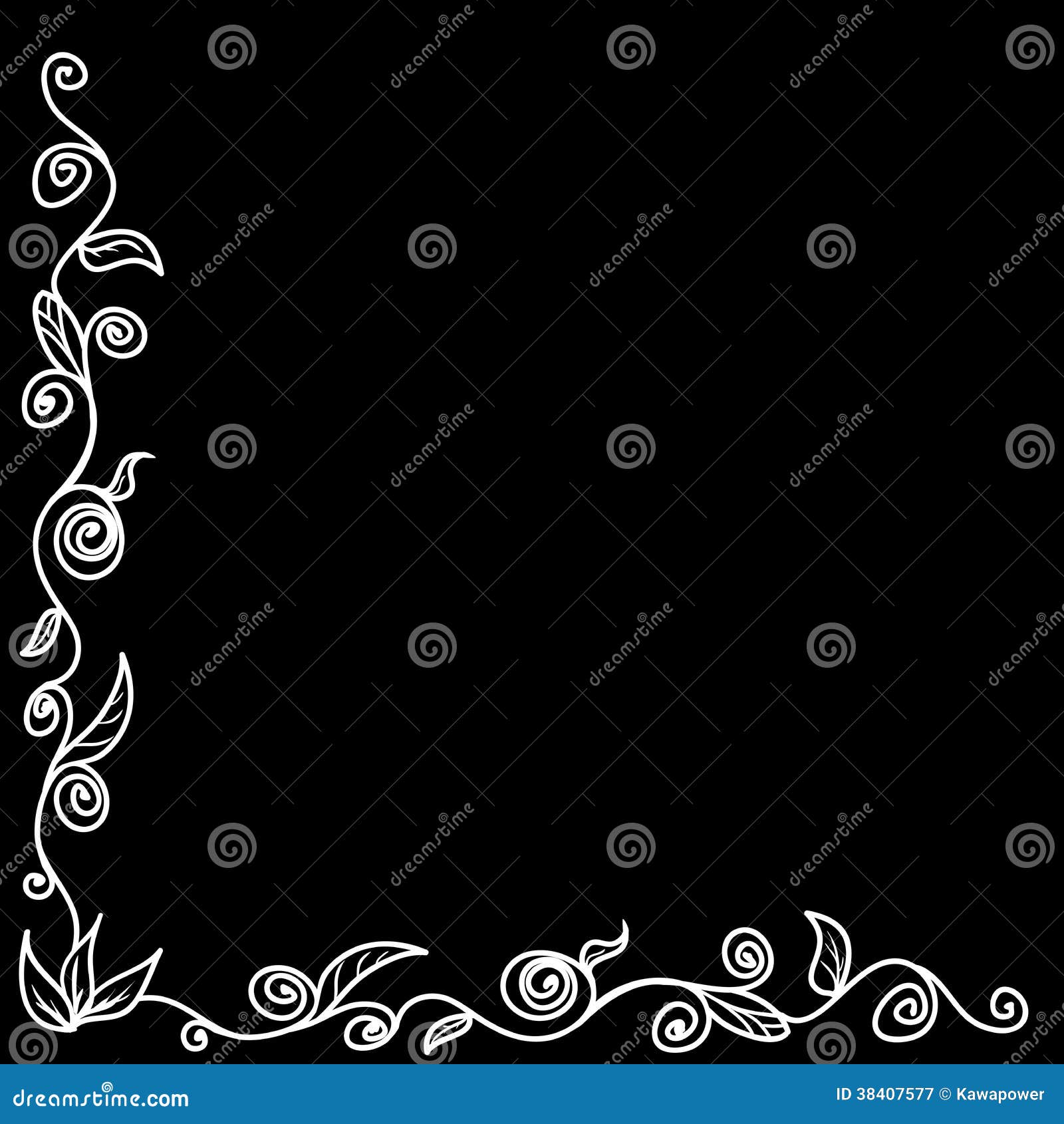 Frame for Your Design - Black and White Pinstripes Stock Vector ...
