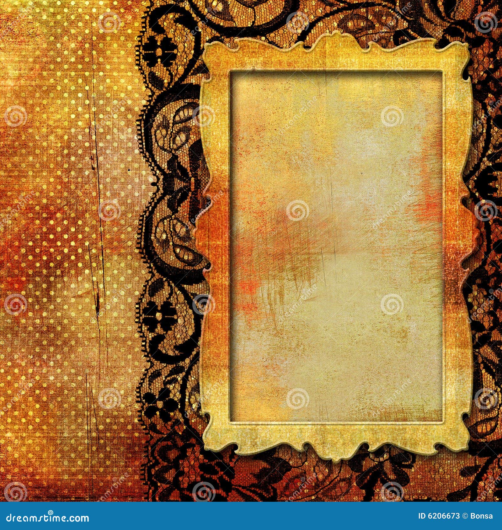 Framed background stock illustration. Illustration of abstract - 6206673