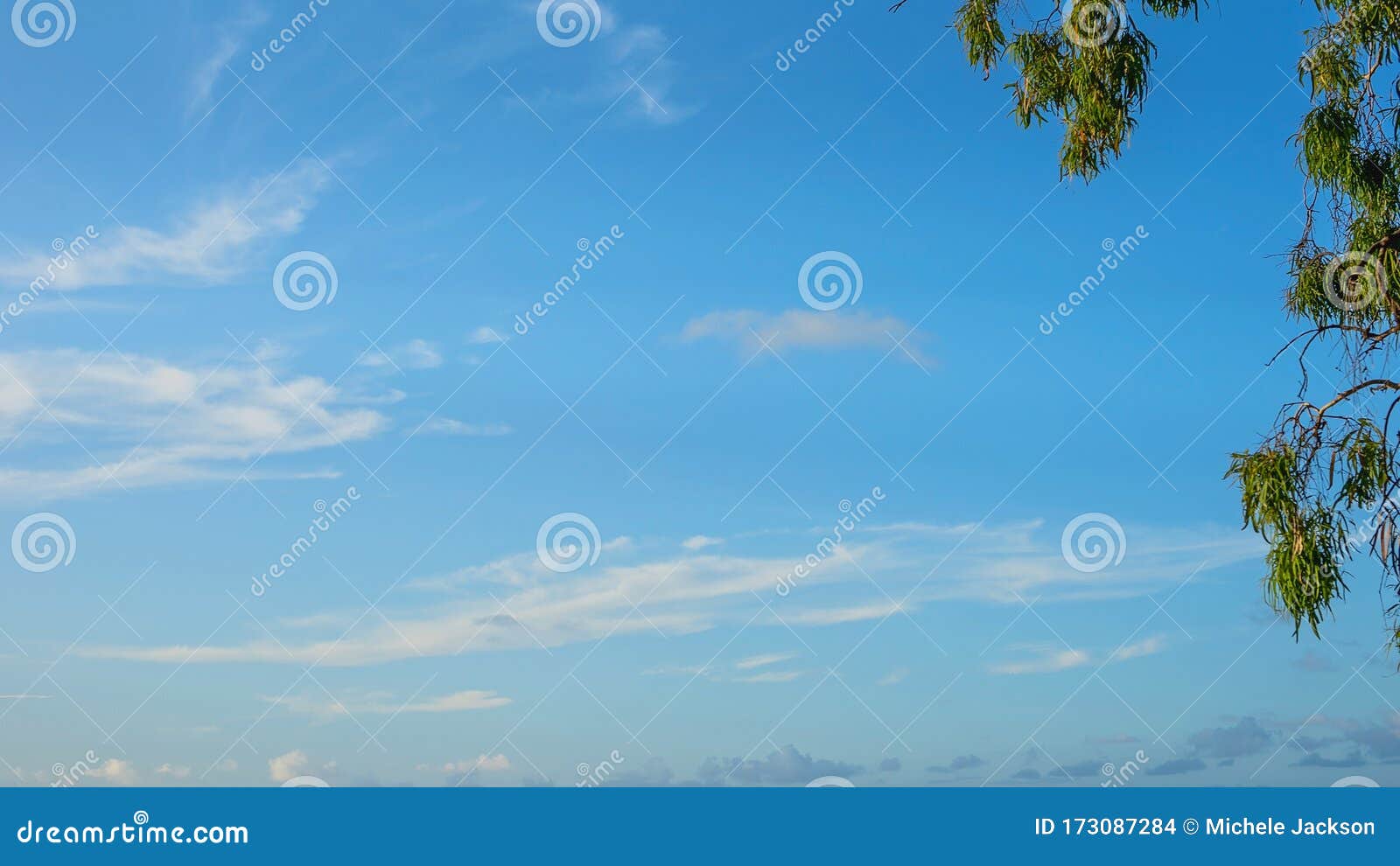 Framed Blue Sky for Creative Projects Stock Photo - Image of blue ...