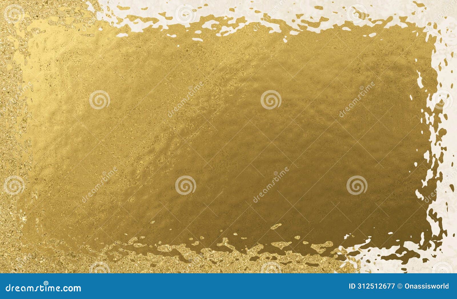 Framed Gold Abstract Background Templates Stock Illustration ...