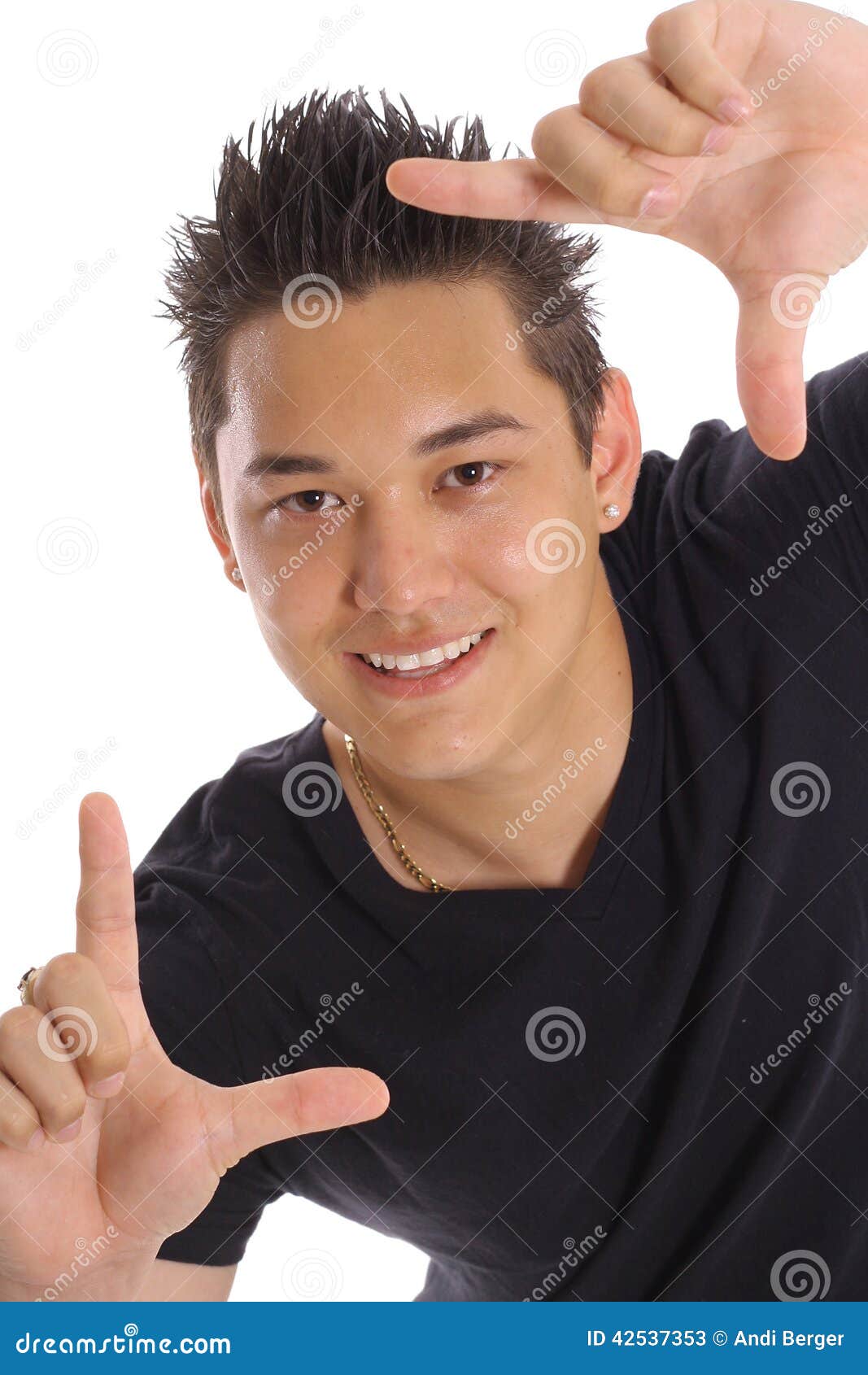 Framed guy headshot stock image. Image of colorful, attractive - 42537353