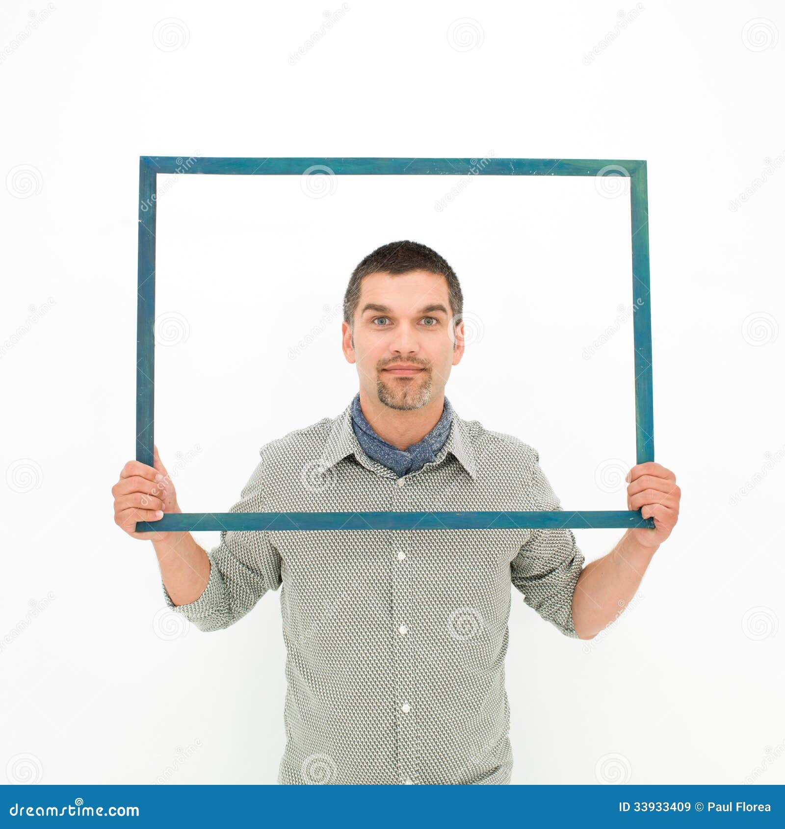 Framed headshot stock image. Image of exhibition, caucasian - 33933409