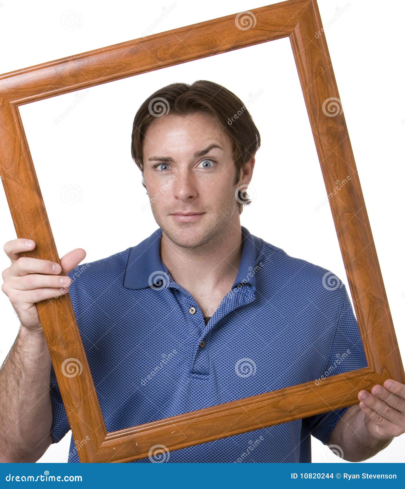 Framed Man stock photo. Image of isolated, framed, face - 10820244