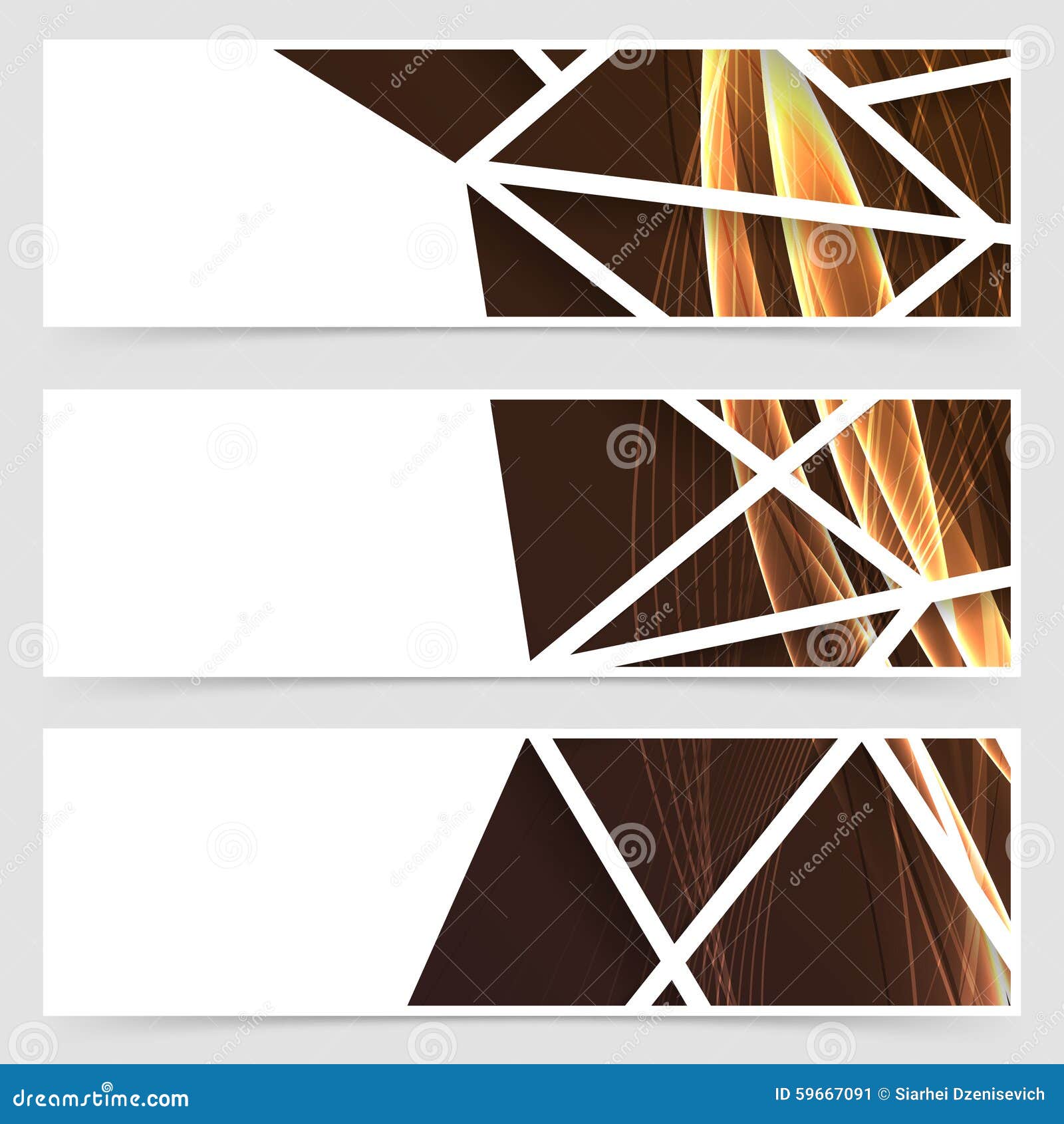 Framed Modern Swoosh Pattern Header Stock Vector - Illustration of ...