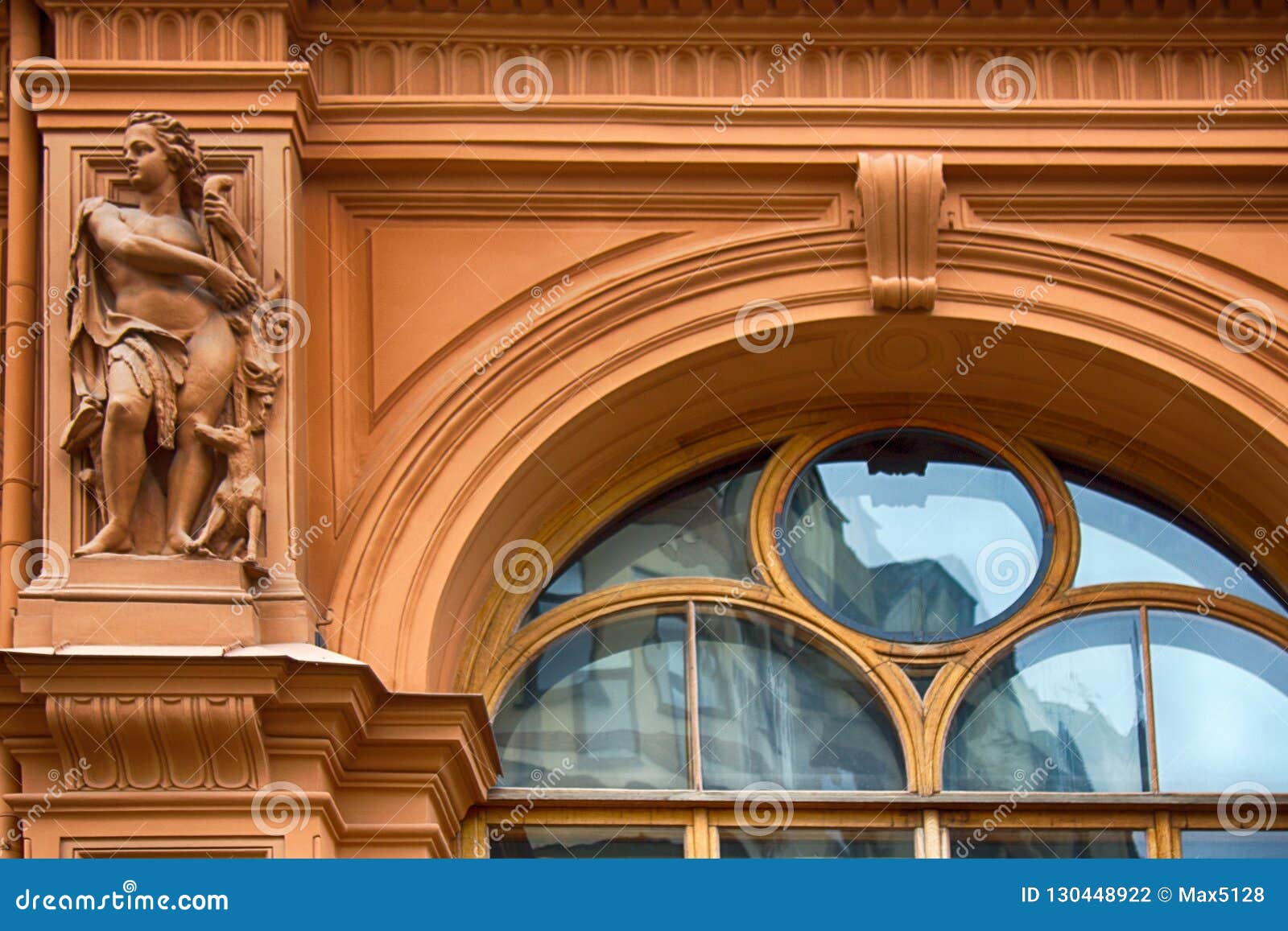 Framed Window in Medieval and Classical Architecture Editorial ...