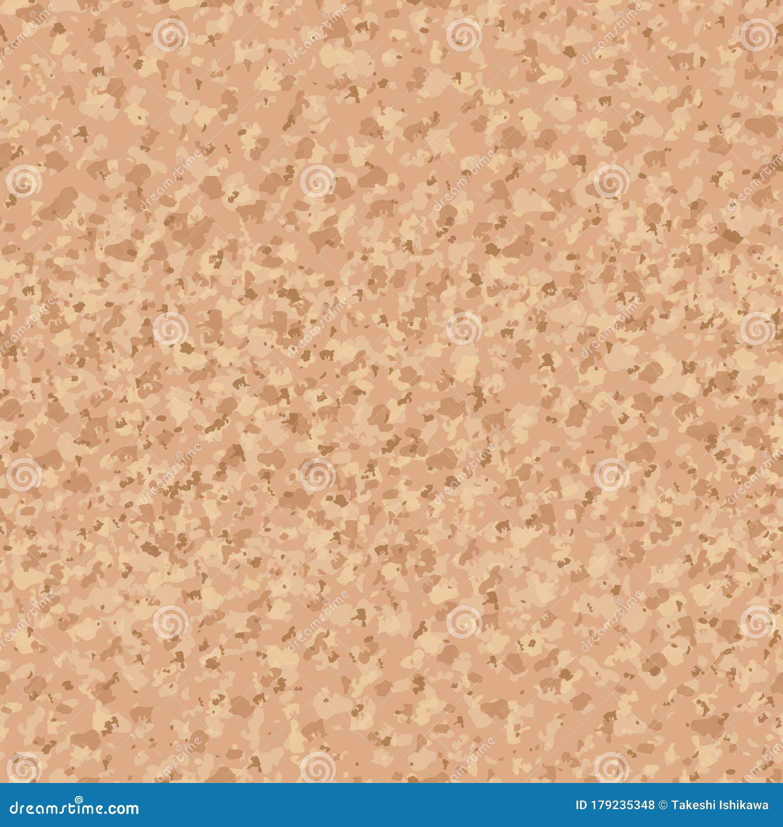 Vector Seamless Cork Texture Illustration. Stock Illustration ...