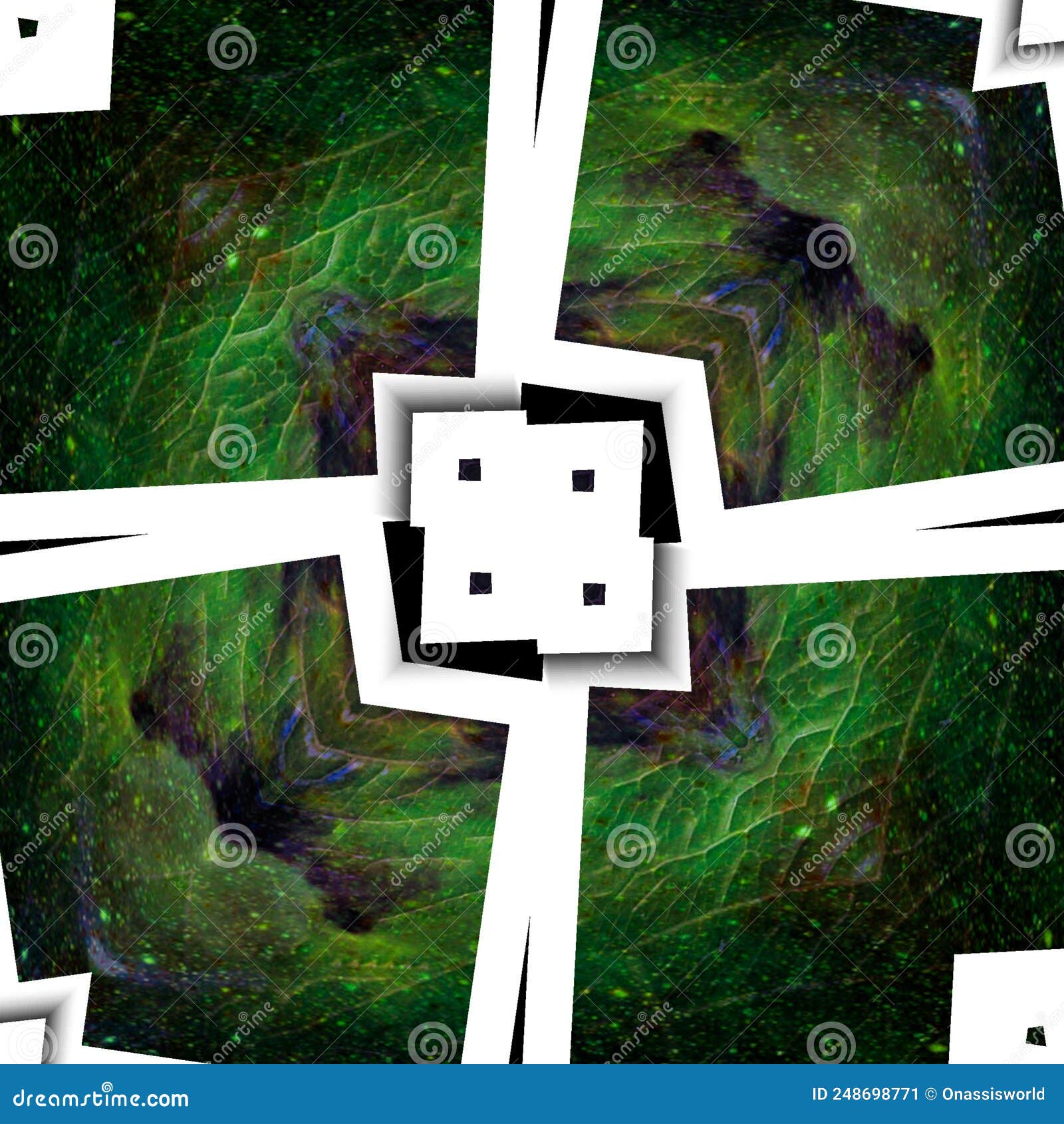 Frames Abstract Background Shapes Textured Blurred Stock Image - Image ...