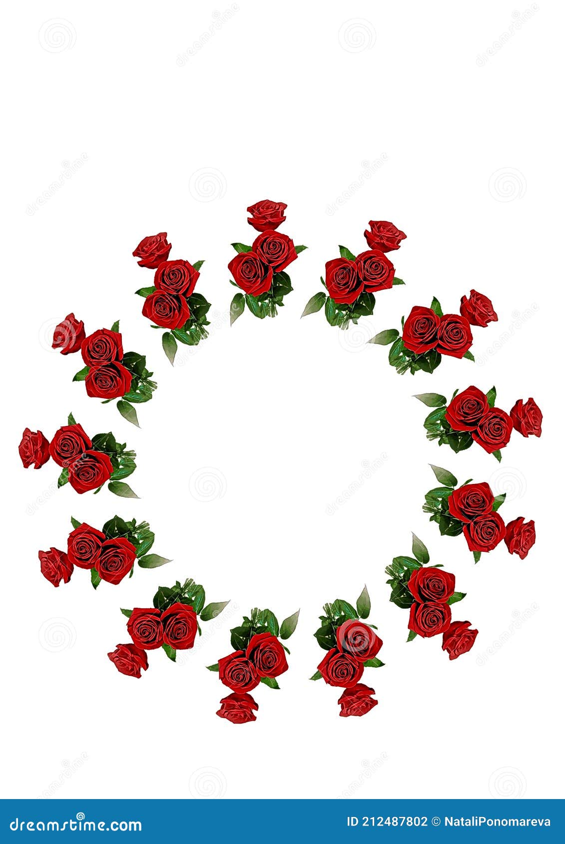 Frames - A Bouquet Of Three Red Roses. Flowers On The Black Background ...