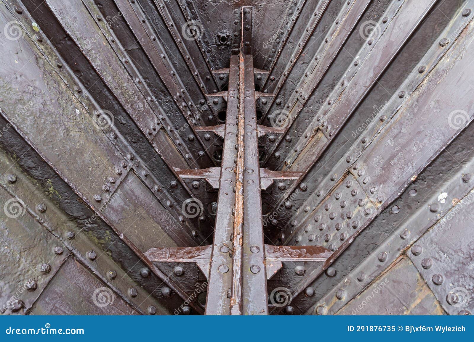 Frames in the Bow of an Ship Stock Image - Image of forward, ship ...