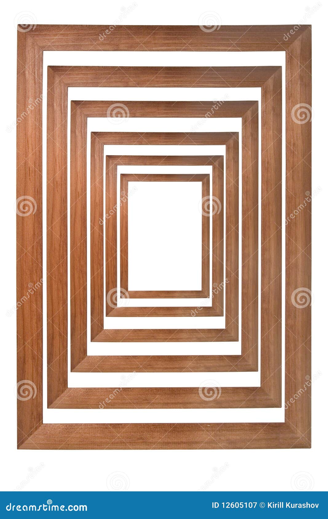 Frames De Madeira Múltiplos Da Foto Imagem de Stock - Imagem de centro ...