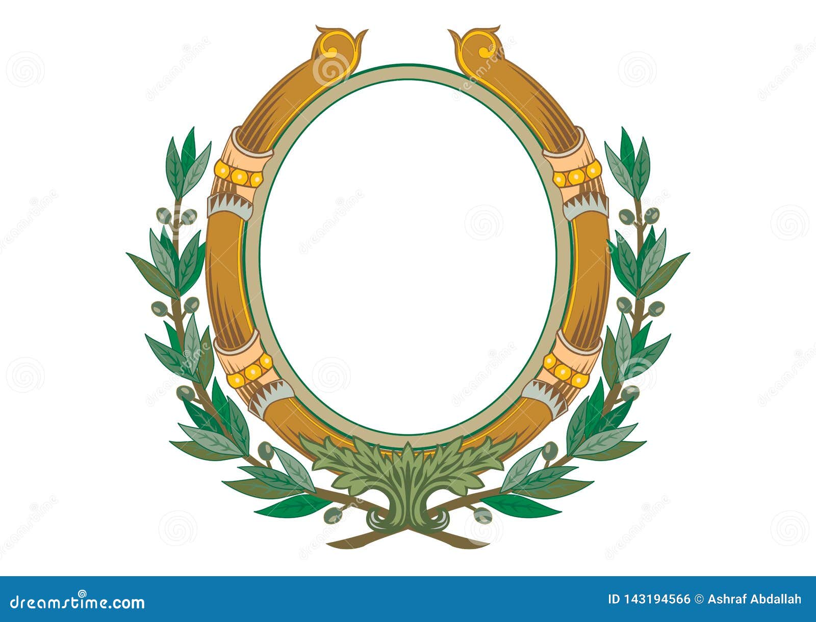 Vector - Baroque Frames and Decorative Elements - Vintage Banner with ...