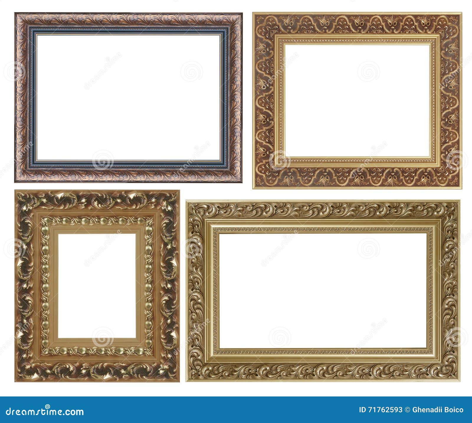 Frames stock image. Image of framework, golden, design - 71762593