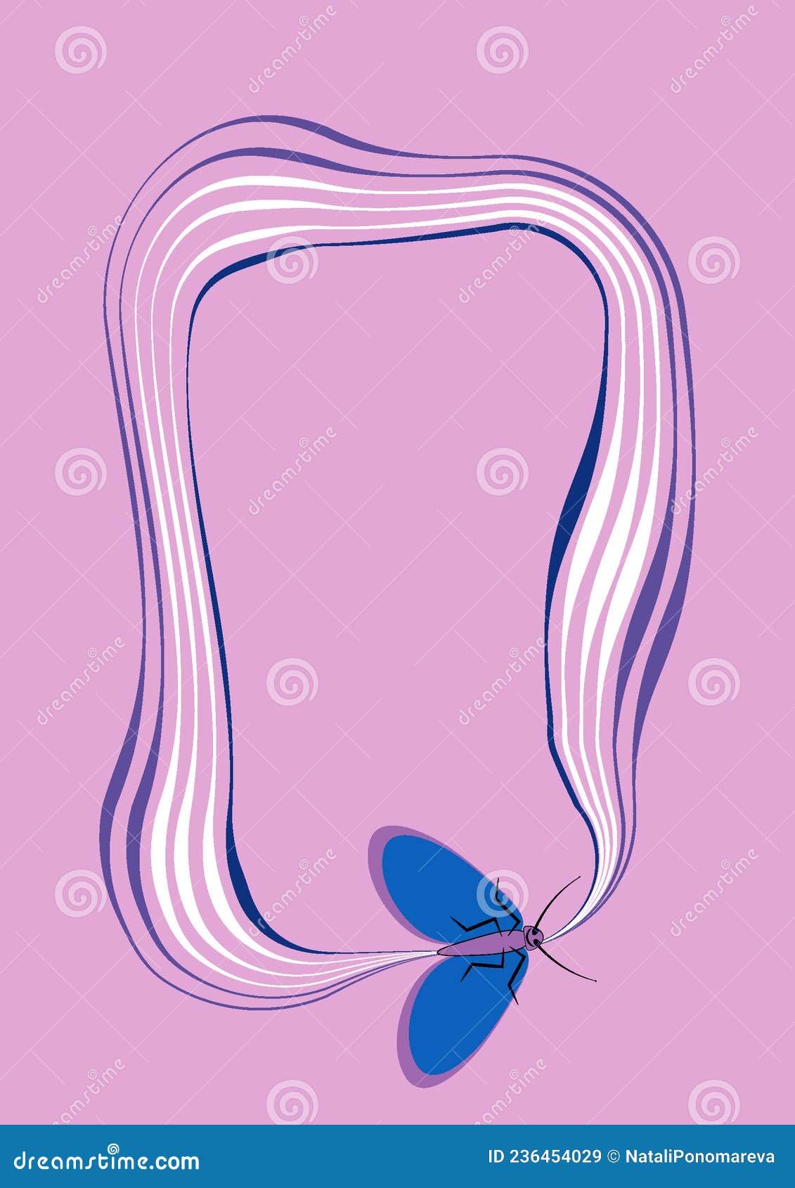 Frames of Moths. Design Element for the Design of Books, Notebooks ...