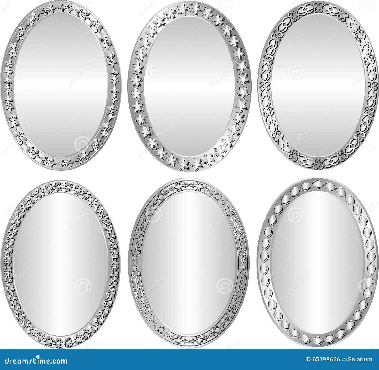 Frames stock vector. Illustration of vignette, borders - 65198666
