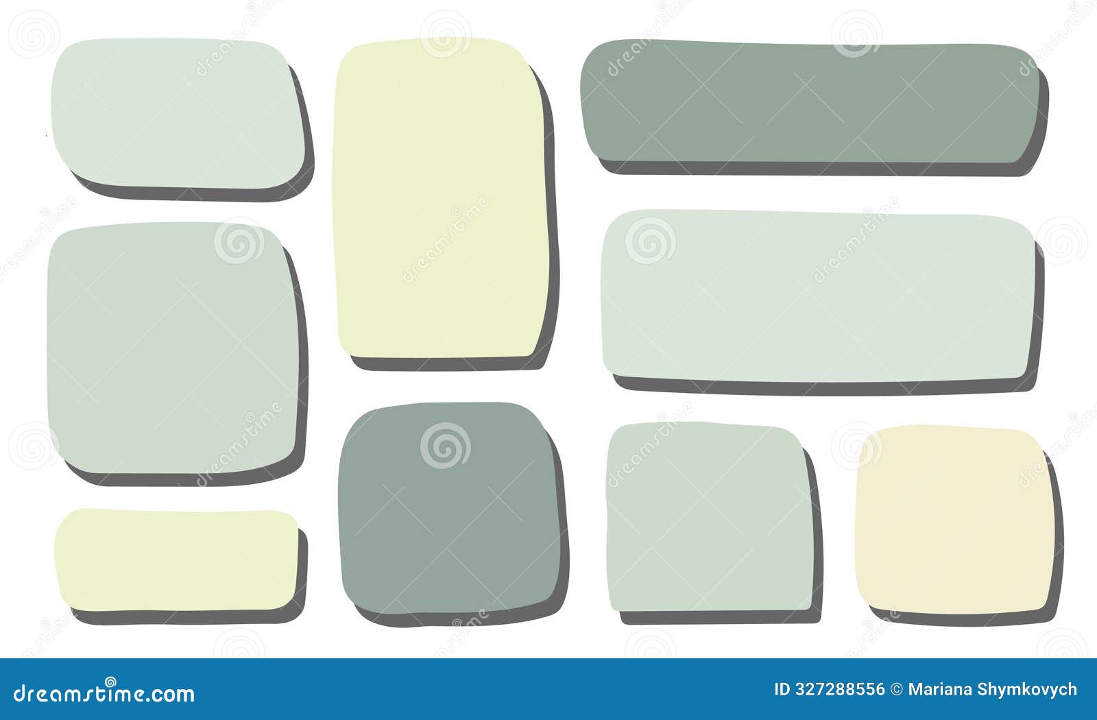 Frames for Text in the Style of Hand Drawn. Hand Drawn Minimalist Text ...