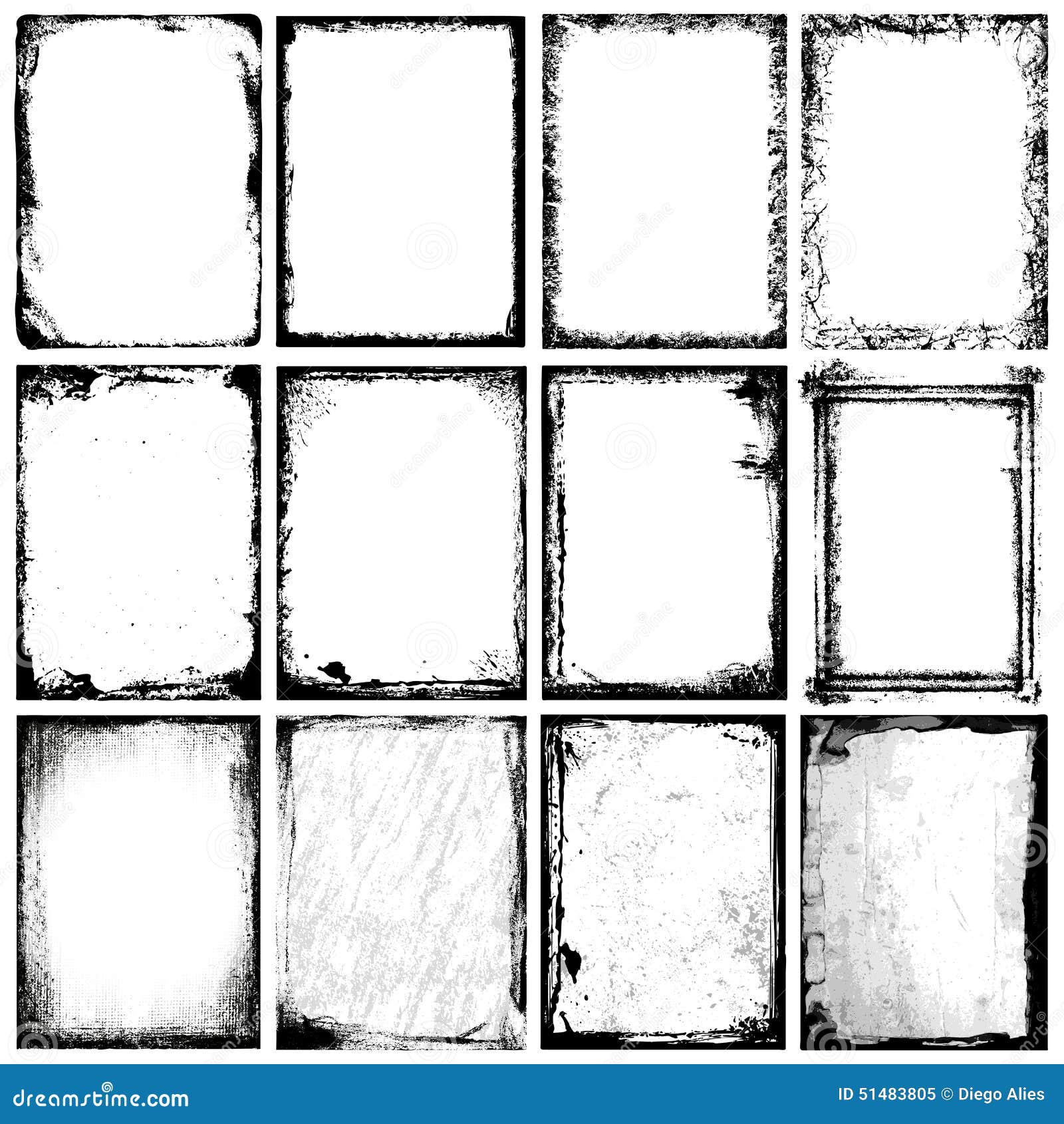Frames Textures Vector | CartoonDealer.com #52264072