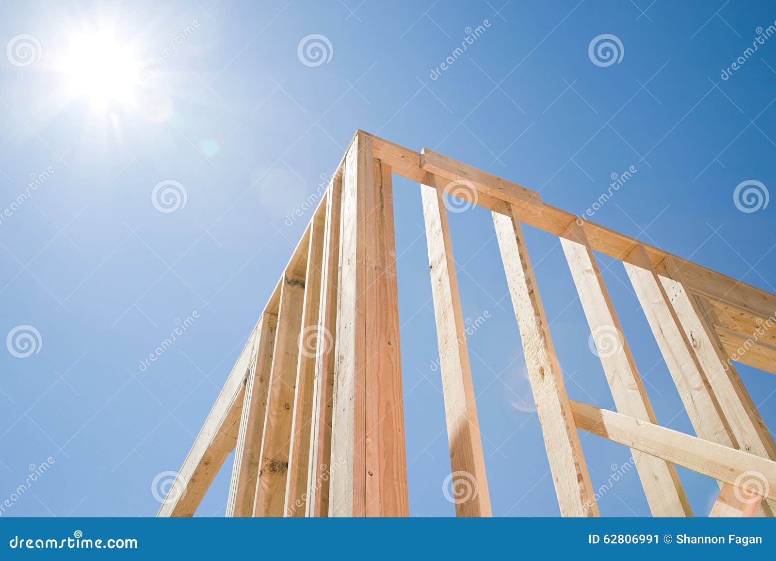 Framework of a house stock image. Image of flare, architecture - 62806991
