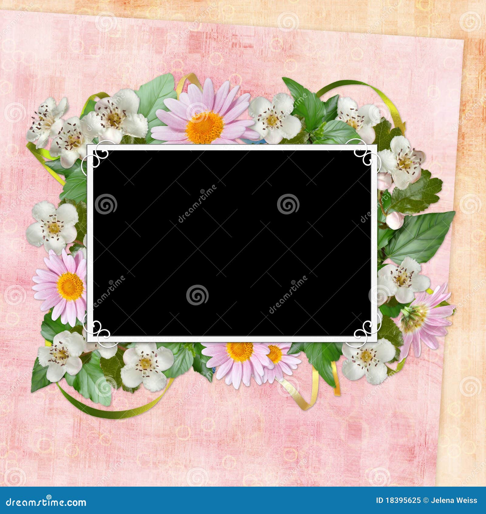 Framework for Invitation or Congratulation. Stock Illustration ...