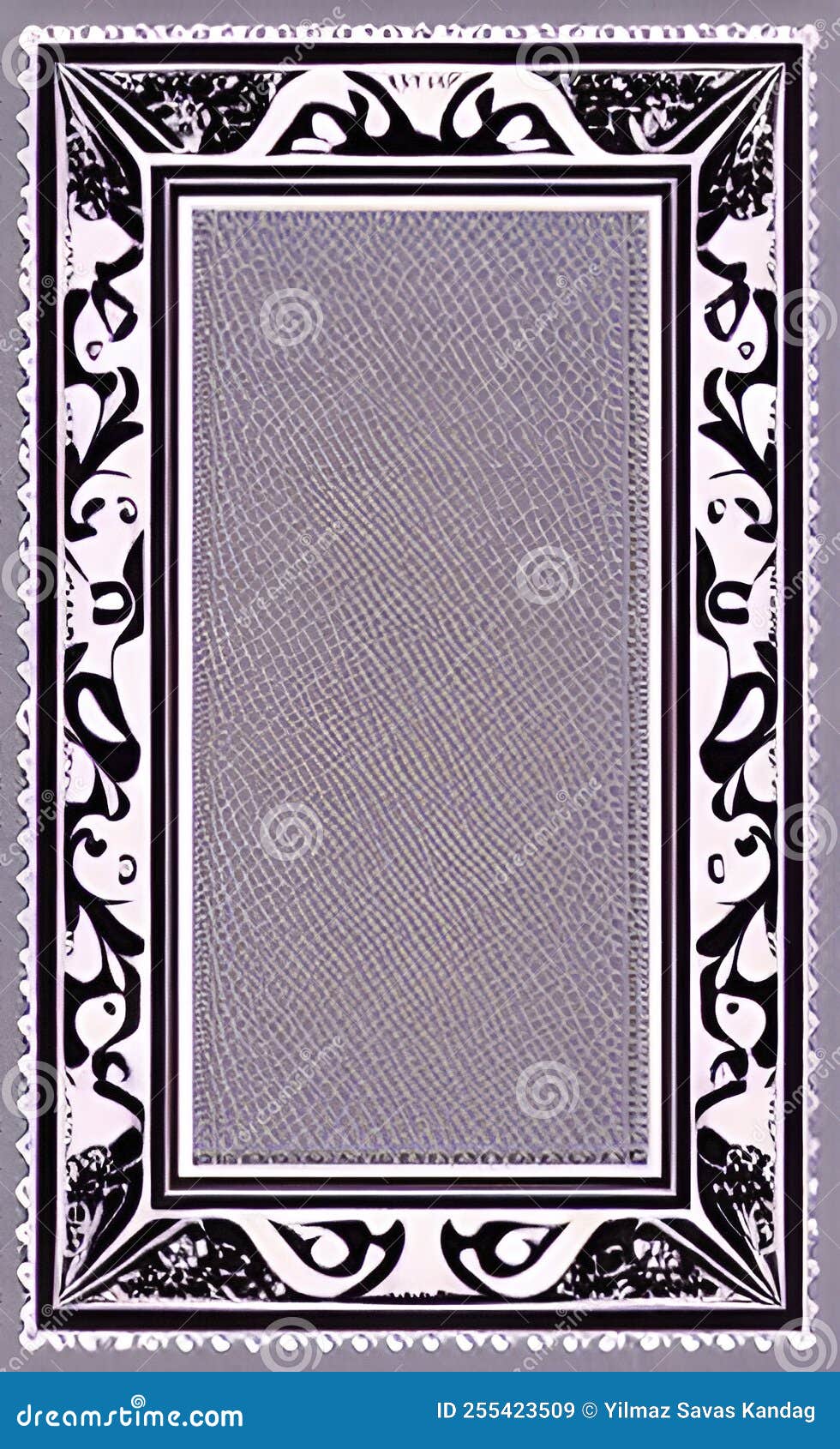 Framework for Invitation or Congratulation Stock Vector - Illustration ...