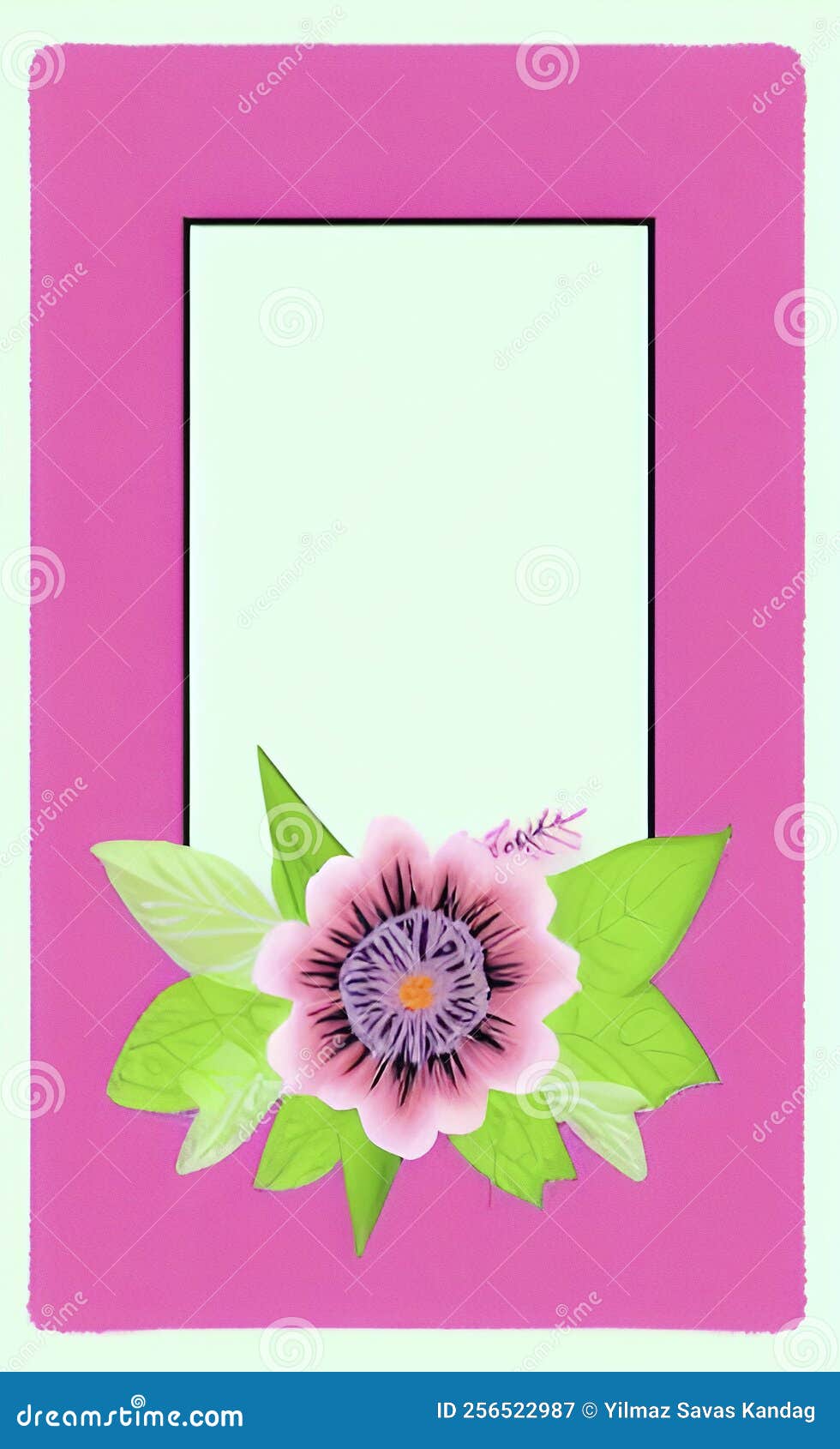 Framework for Invitation or Congratulation Stock Vector - Illustration ...