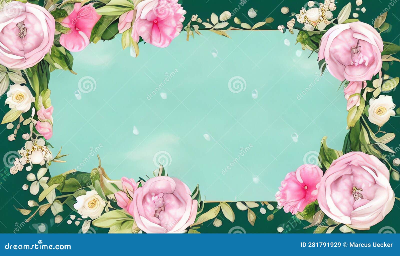 Framework for Invitation or Congratulation Stock Illustration ...