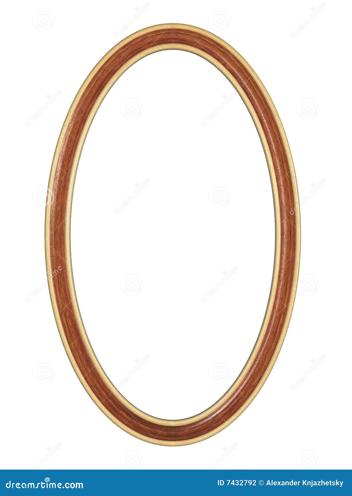 Framework_oval stock illustration. Illustration of insulated - 7432792