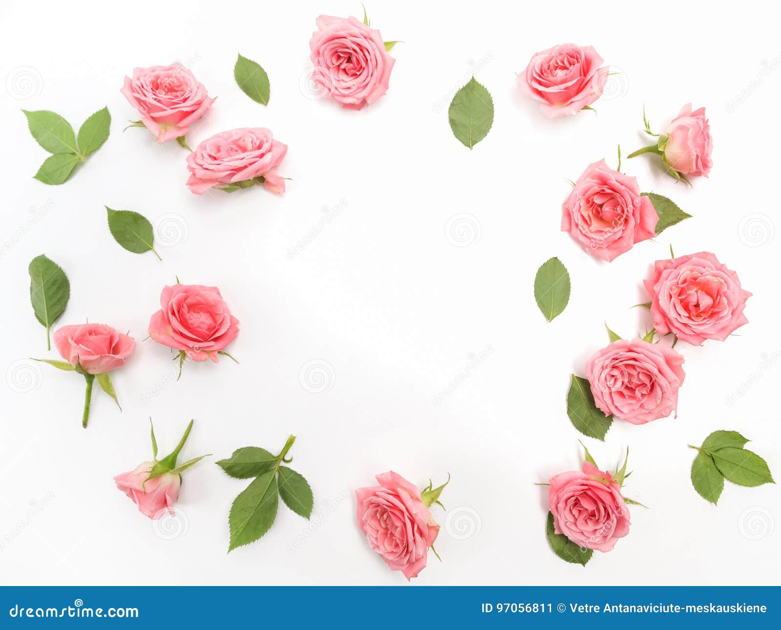 Red Roses On A Red Framework For Photos. | CartoonDealer.com #5534628