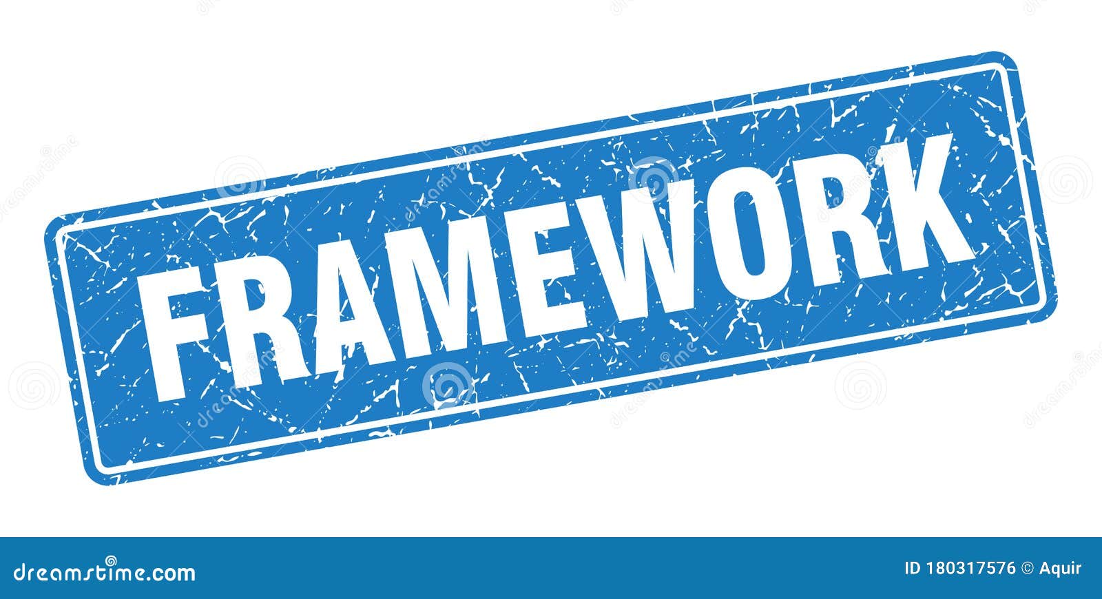 Framework Sign. Framework Grunge Stamp Stock Vector - Illustration of ...