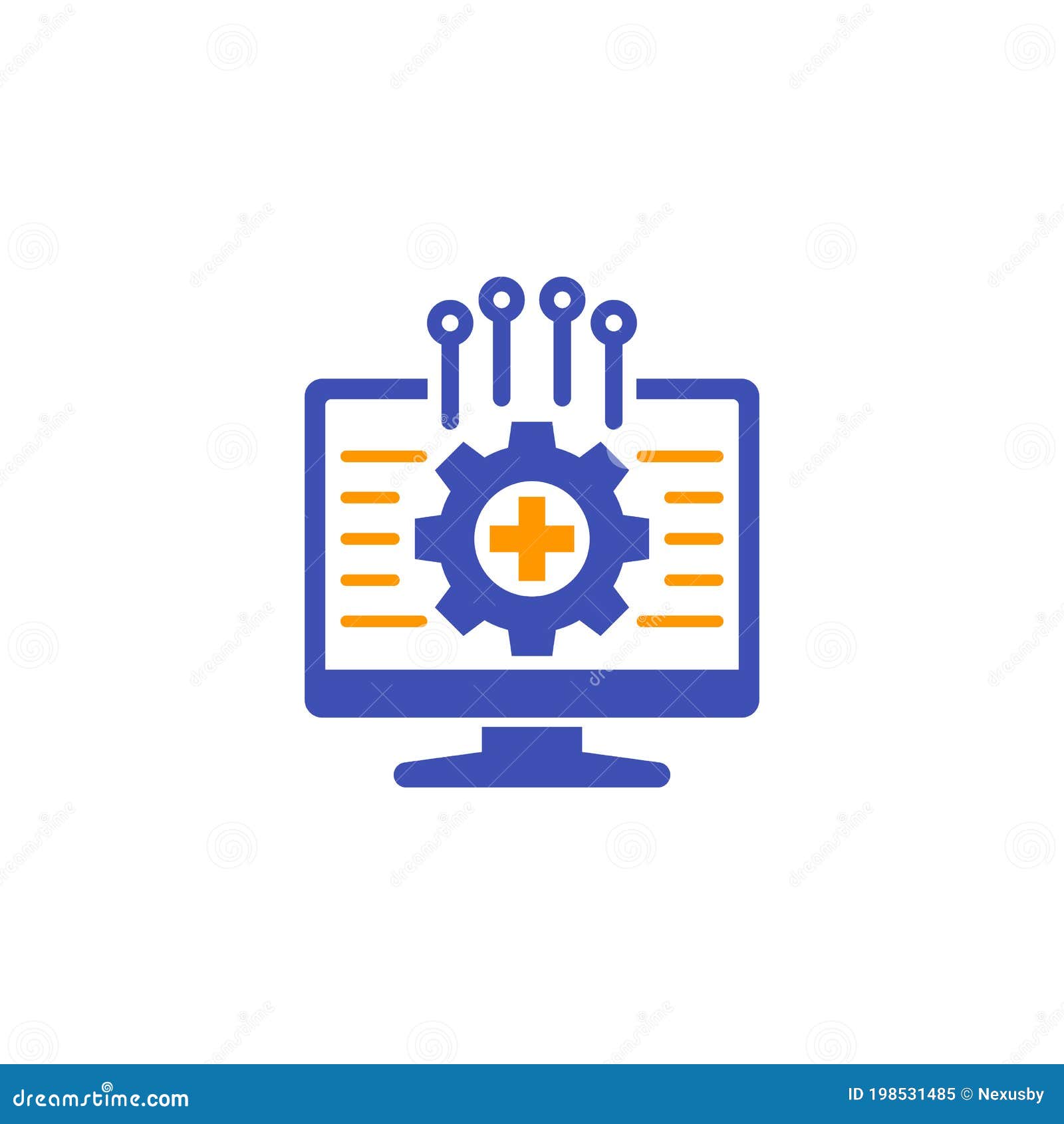 Framework, Vector Icon on White Stock Vector - Illustration of ...