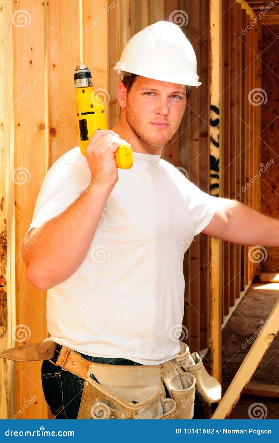 Framing Contractor stock photo. Image of construction - 10141682