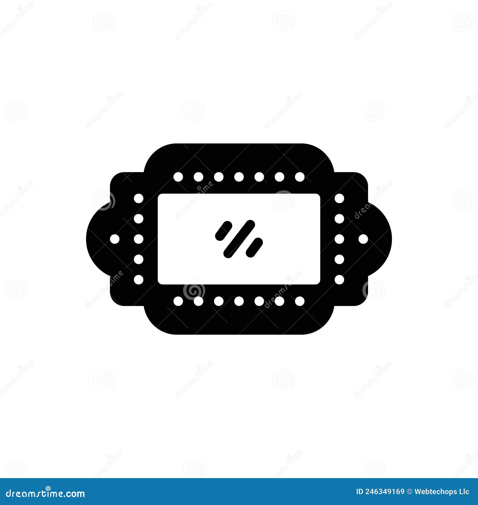 Black Solid Icon for Framing, Art and Frame Stock Vector - Illustration ...