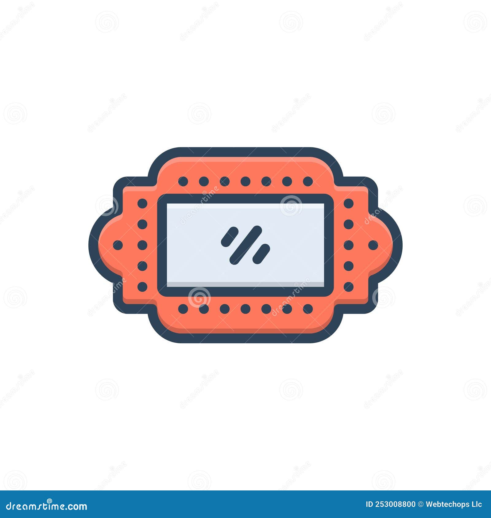 Color Illustration Icon for Framing, Art and Frame Stock Vector ...