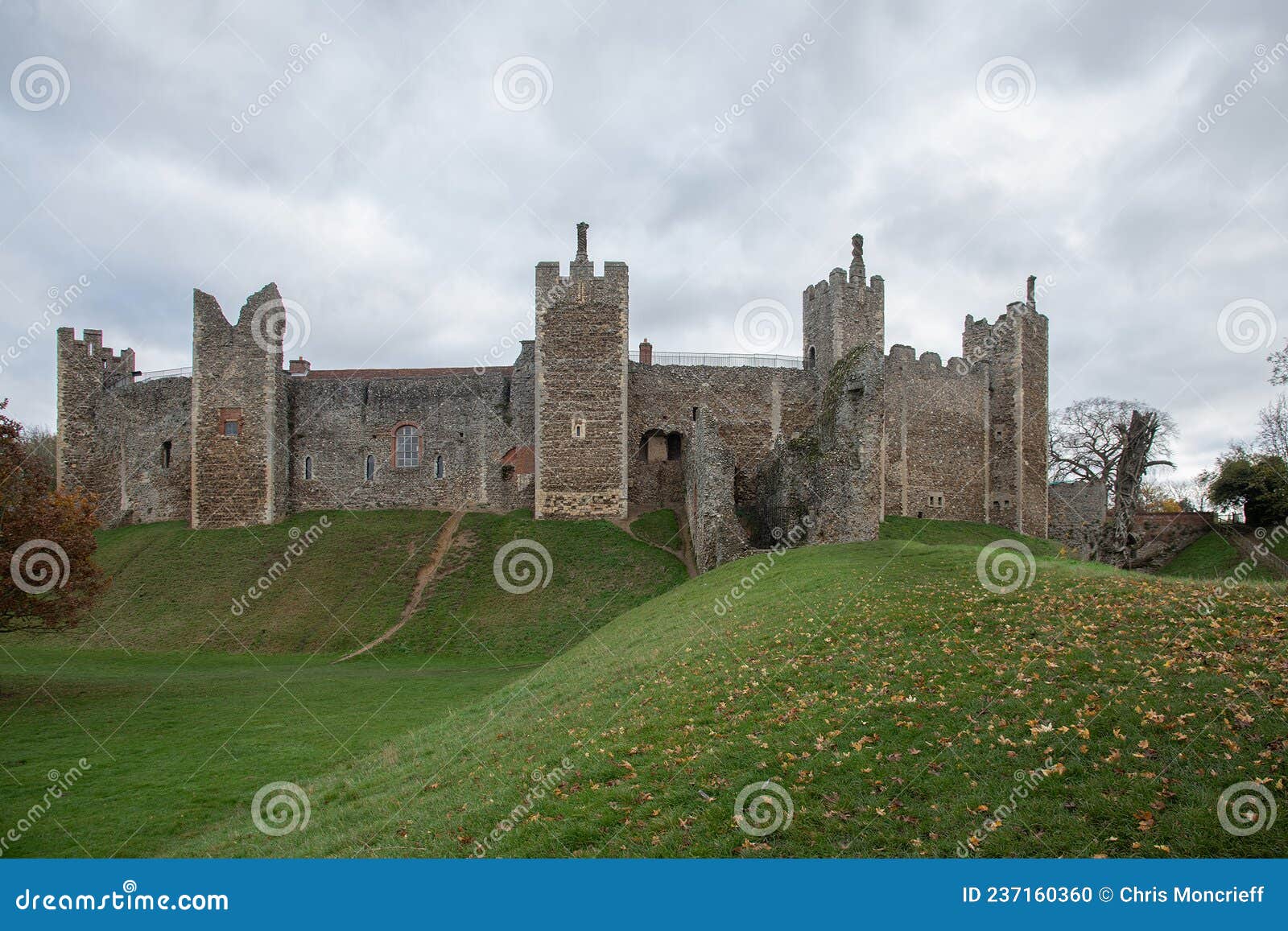 Framlingham Castle Suffolk stock photo. Image of landmark - 237160360