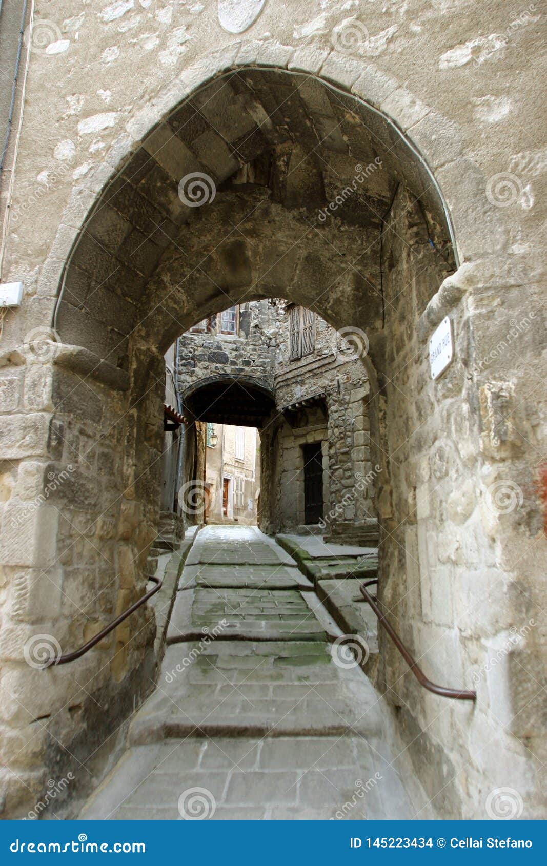 France, Annot village. stock photo. Image of dazur, village - 145223434