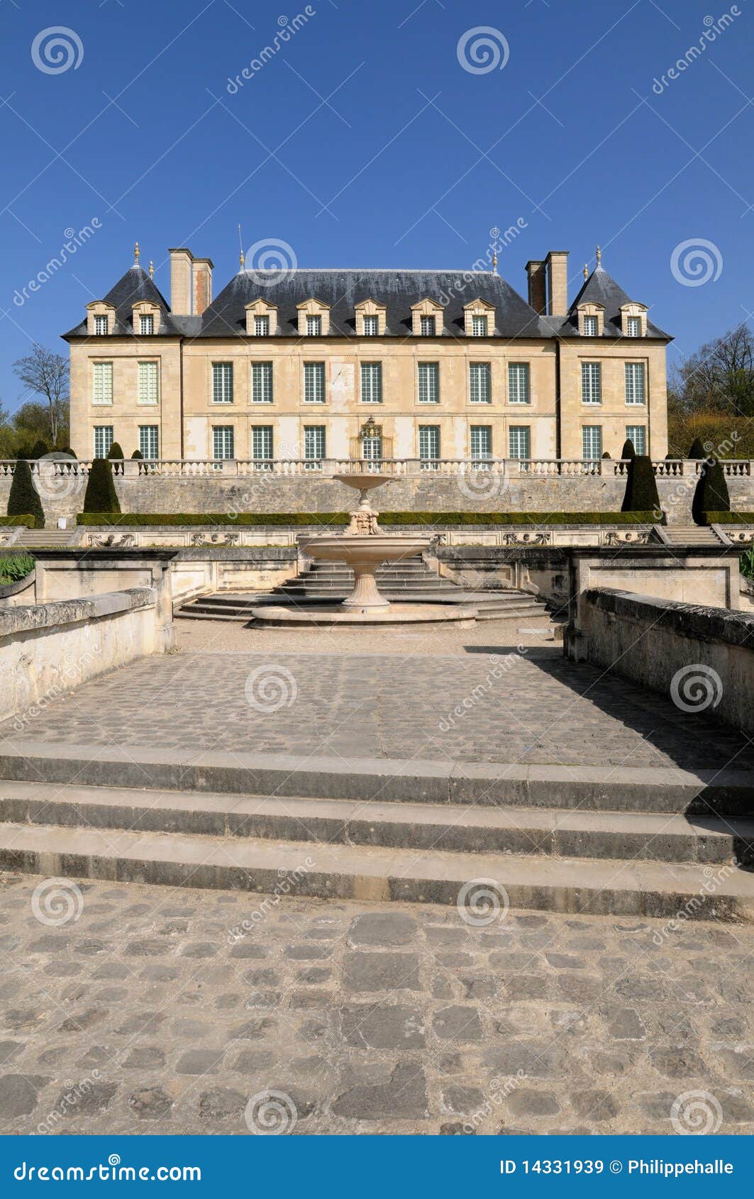 France, Castle of Auvers Sur Oise Stock Image - Image of france, castle: 14331939