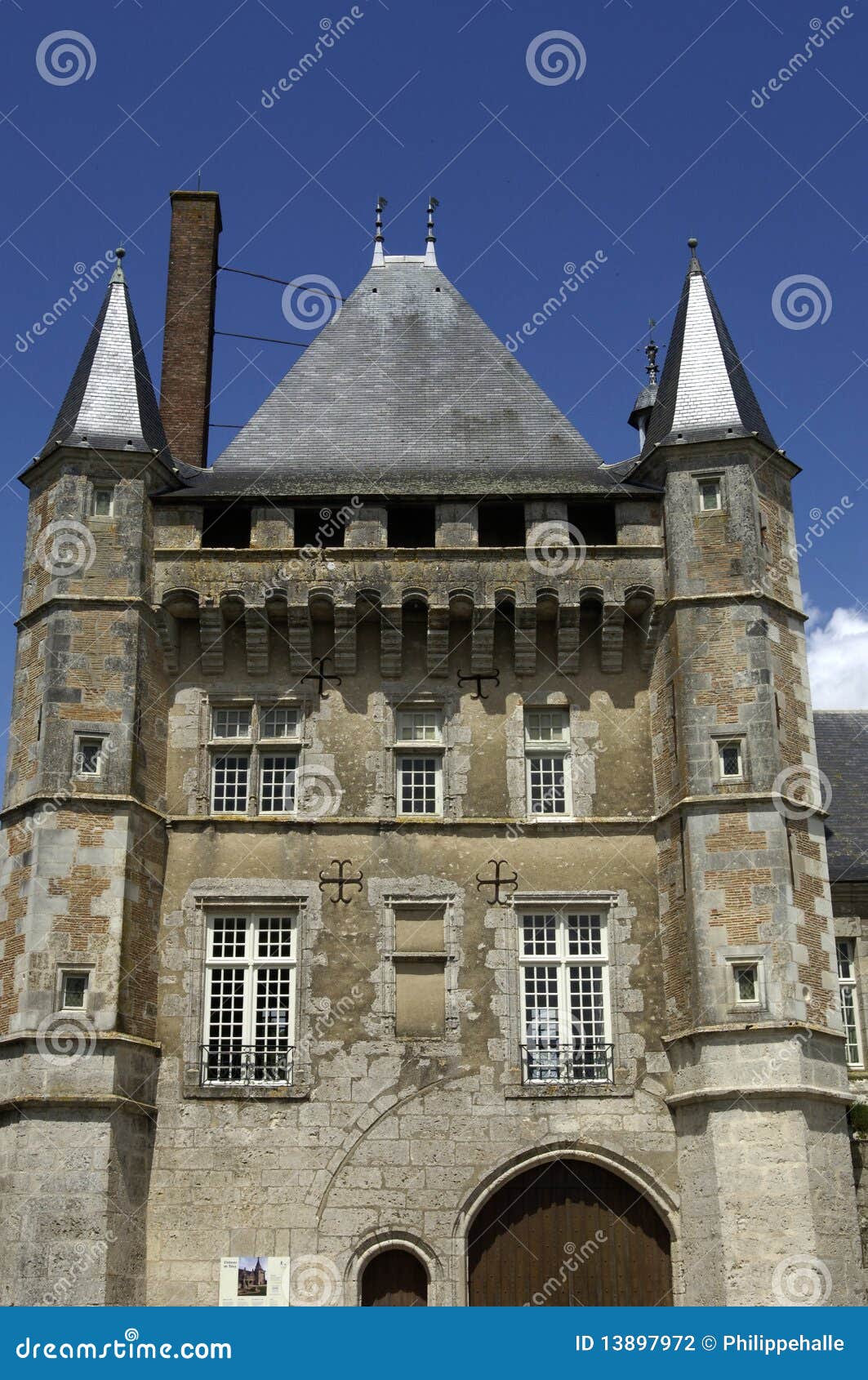 France, castle of Talcy stock photo. Image of historic - 13897972