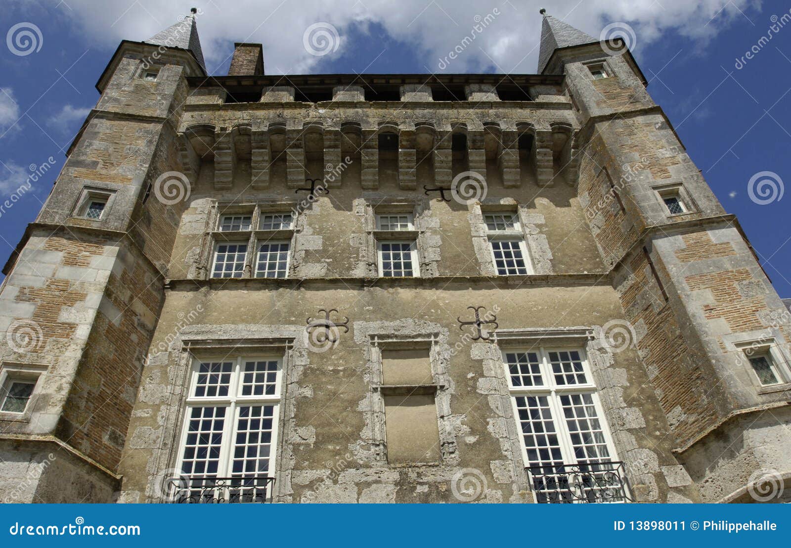 France, castle of Talcy stock image. Image of garden - 13898011