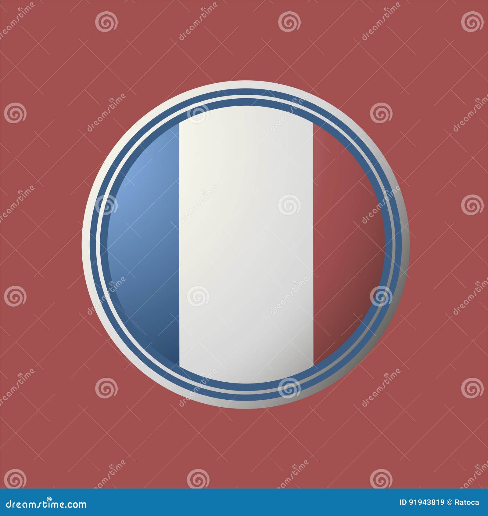 France circle icon stock vector. Illustration of national - 91943819