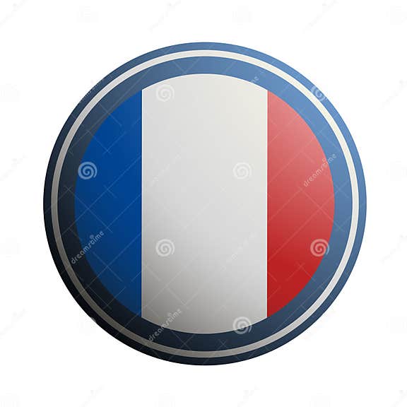 France circle icon stock vector. Illustration of badge - 97389463