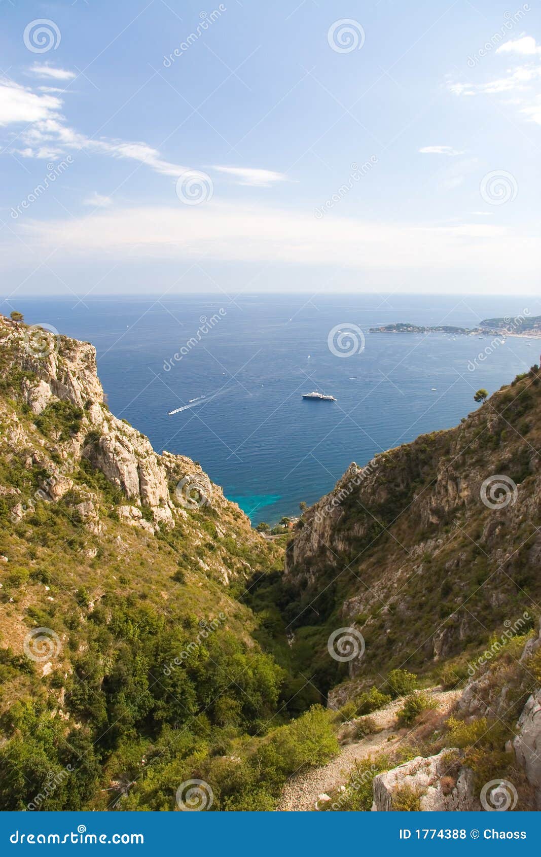 France coast stock photo. Image of moutain, coastline - 1774388