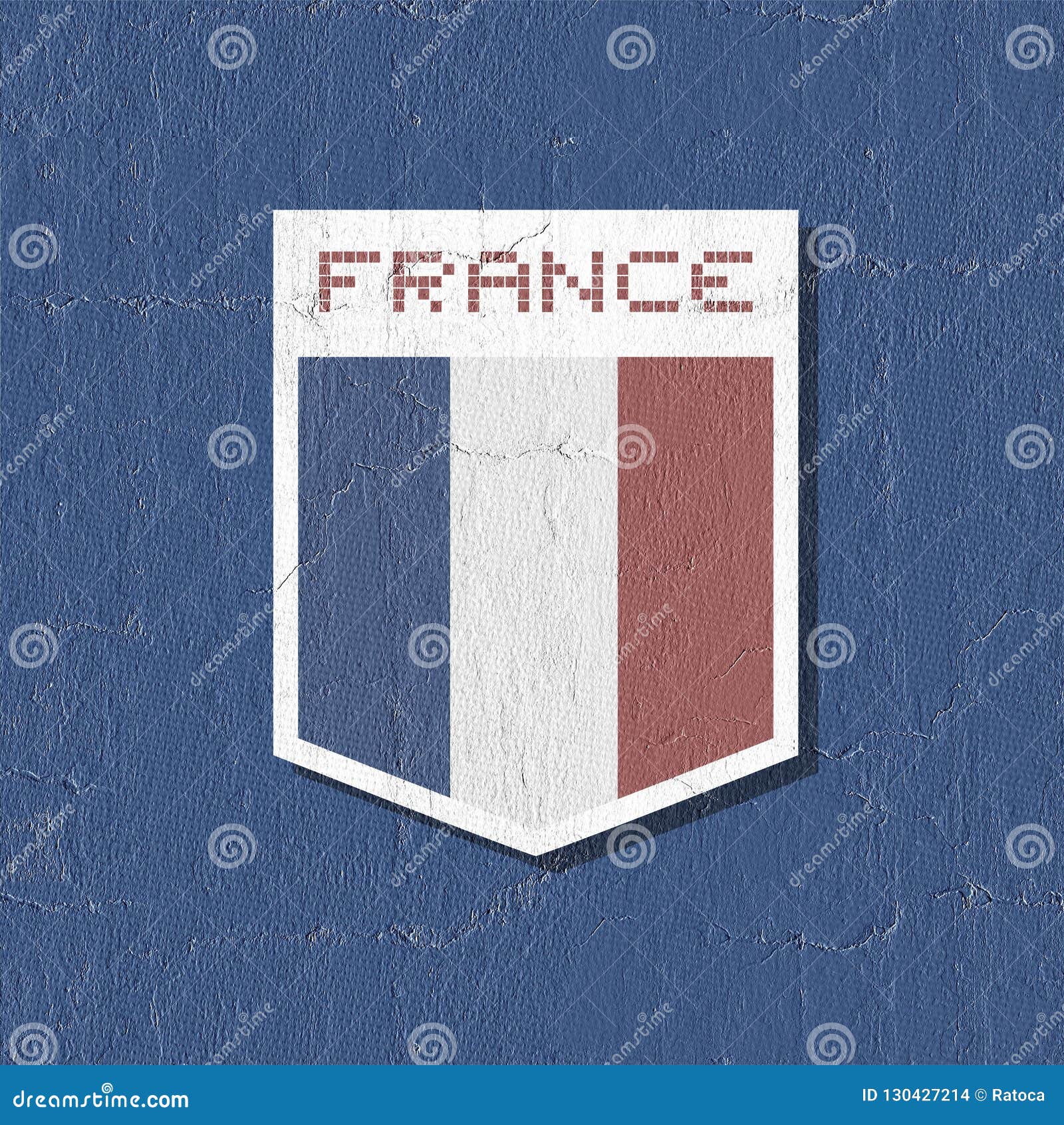 France emblem stock illustration. Illustration of nice - 130427214