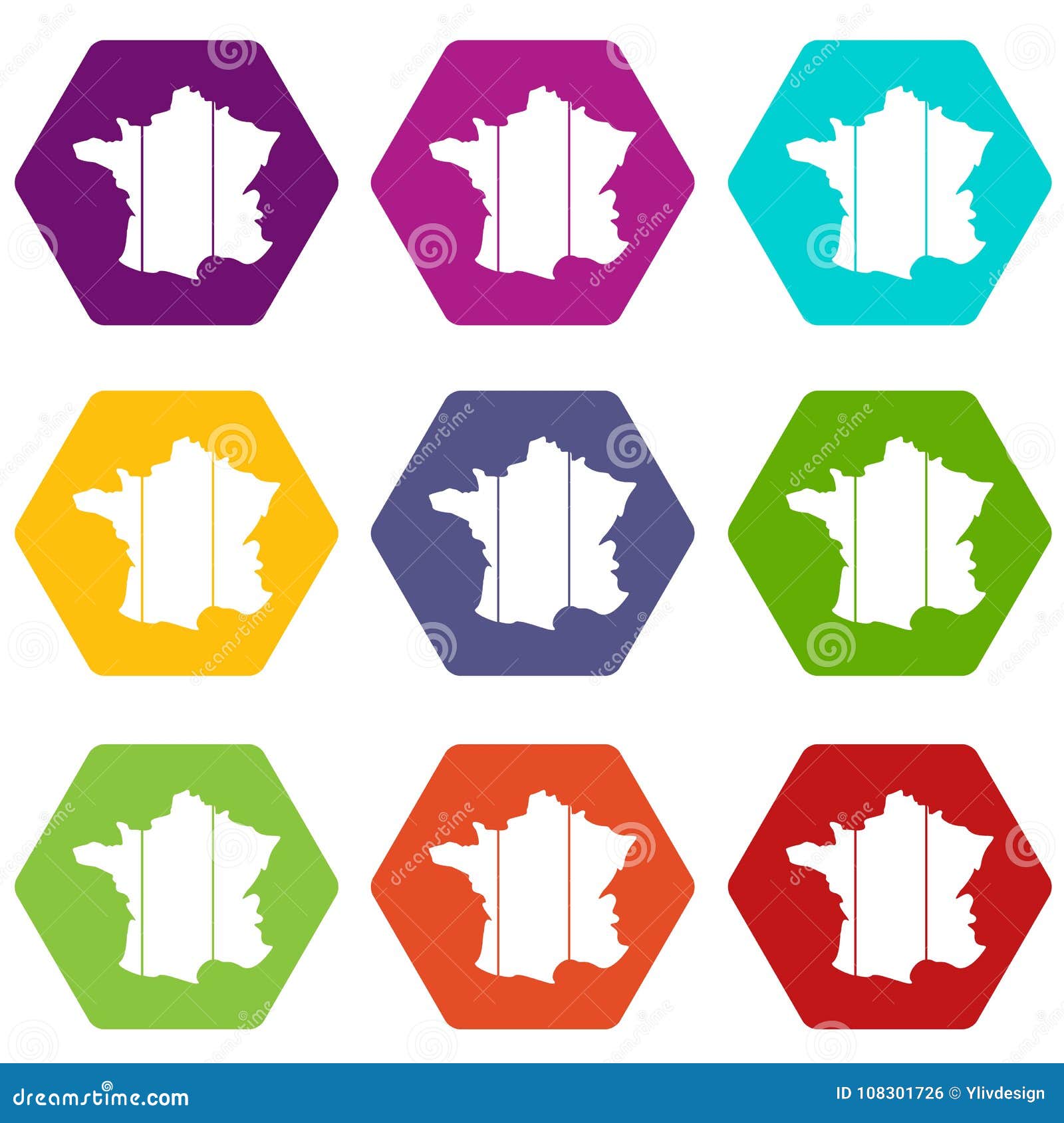 France Icon Set Color Hexahedron Stock Vector - Illustration of paris ... France Icon Set Color Hexahedron Stock Vector - Illustration of paris ...