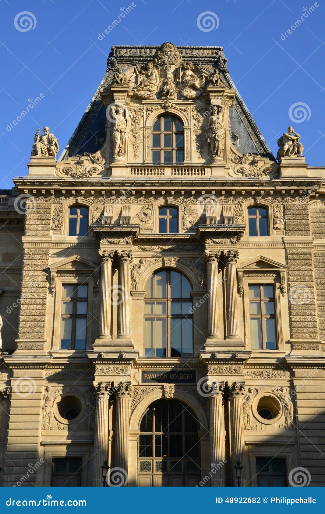 France, Louvre Palace in Paris Editorial Photography - Image of europe ...