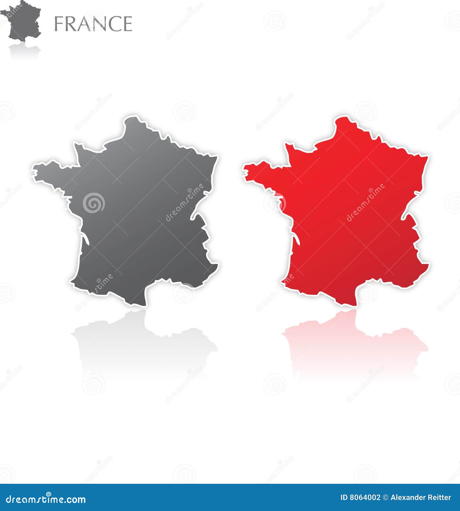 France map stock vector. Illustration of destination, vacation - 8064002